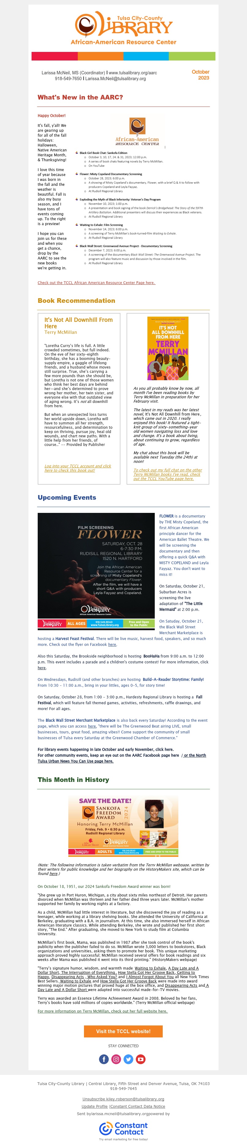 African-American Resource Center | Tulsa Library